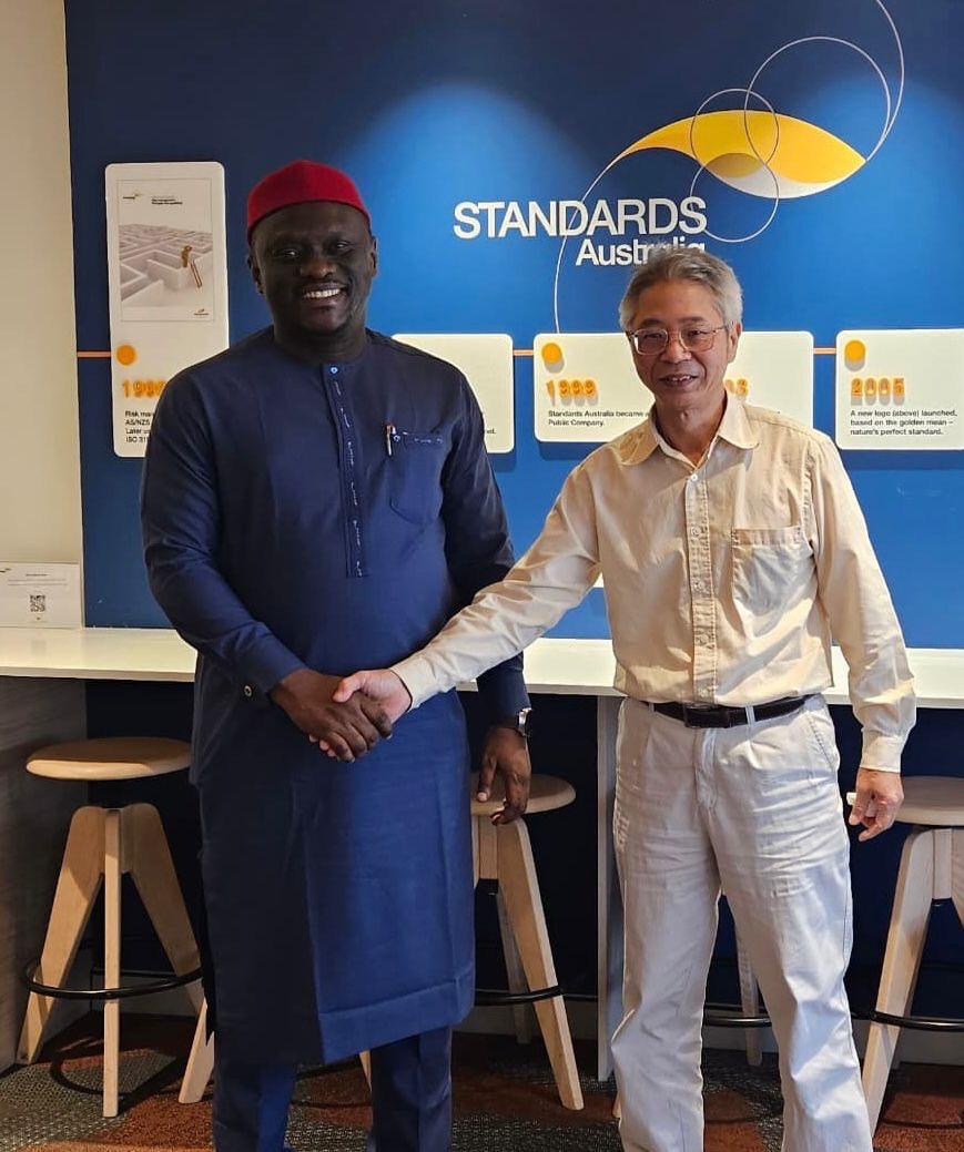 DG SON & The head Standards Australia Mr. Kim Yan – Standards ...